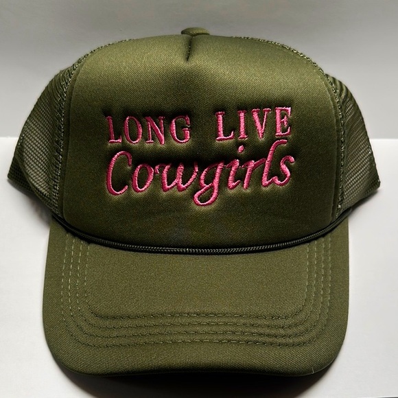 Accessories | Long Live Cowgirls Trucker Hat | Poshmark